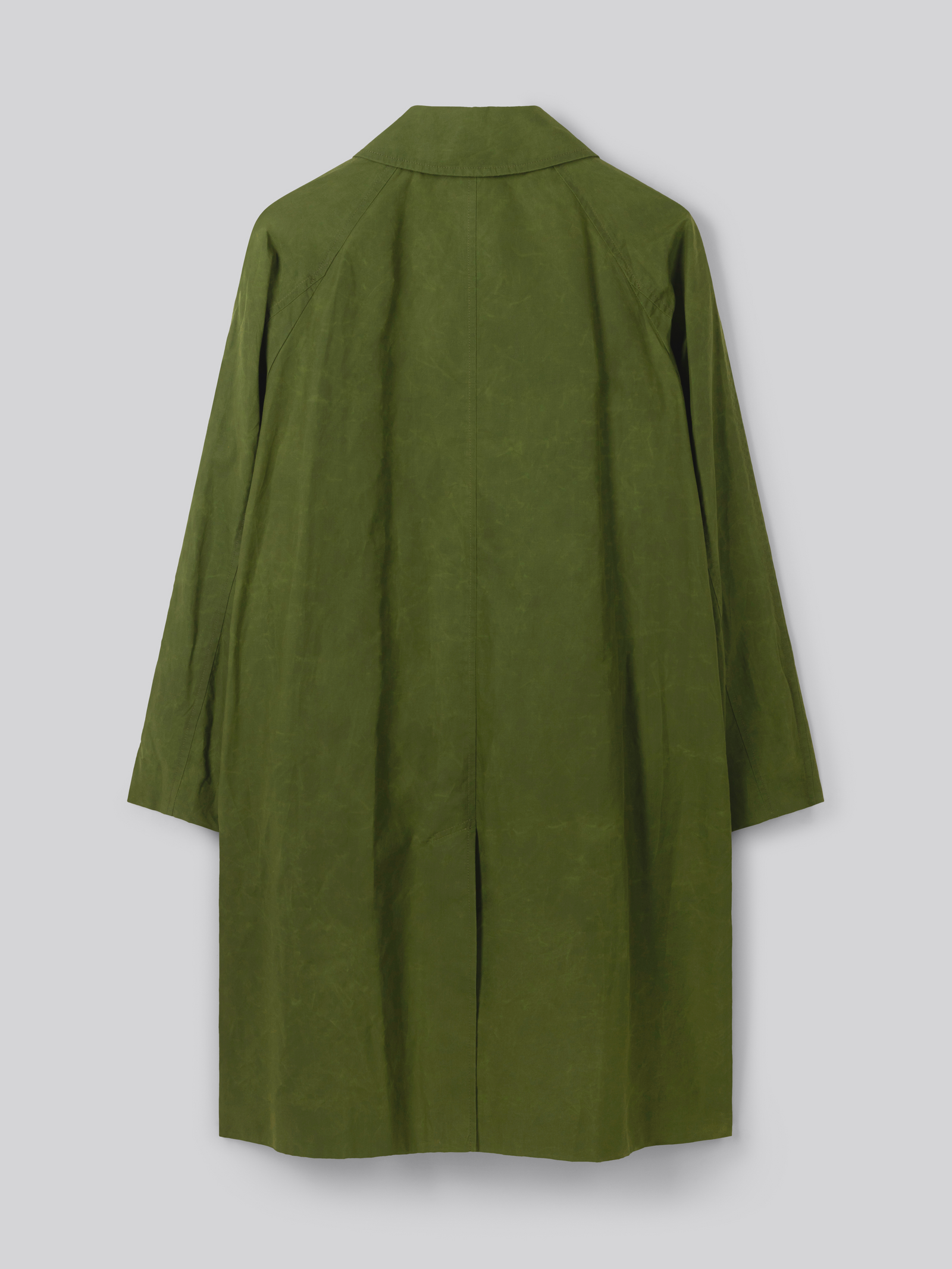 Cotton Overcoat - Khaki Green – Mimi Berry